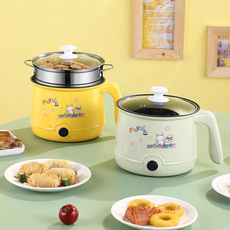 Multi-functional Non-stick Mini Electric Hot Pot with Steamer – furanshop