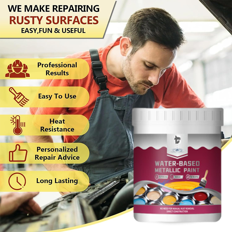 "🚨 STOP RUST IN ITS TRACKS! 🔨 Transform Metal Surfaces in ONE Coat—No ...
