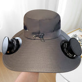 Ultralight Solar Fan Sun Hat – furanshop